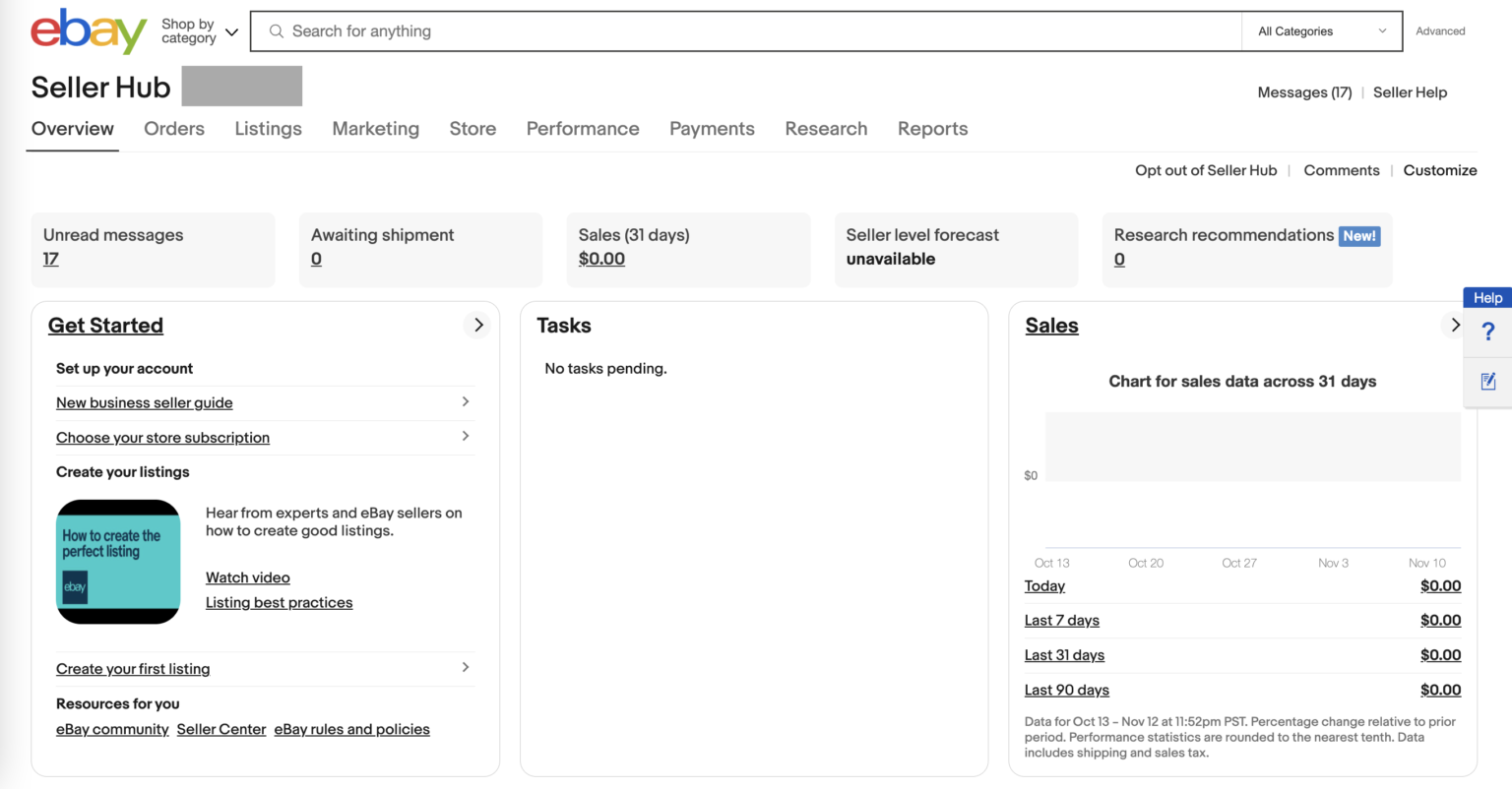 eBay Seller Hub（セラーハブ）とは！利用するメリット・使い方・主な機能を解説 | Motoki eBay Blog